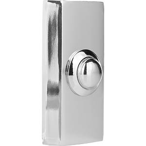 Byron Wired Bell Push Surface Mounted Chrome Door Bell – Hoeys DIY